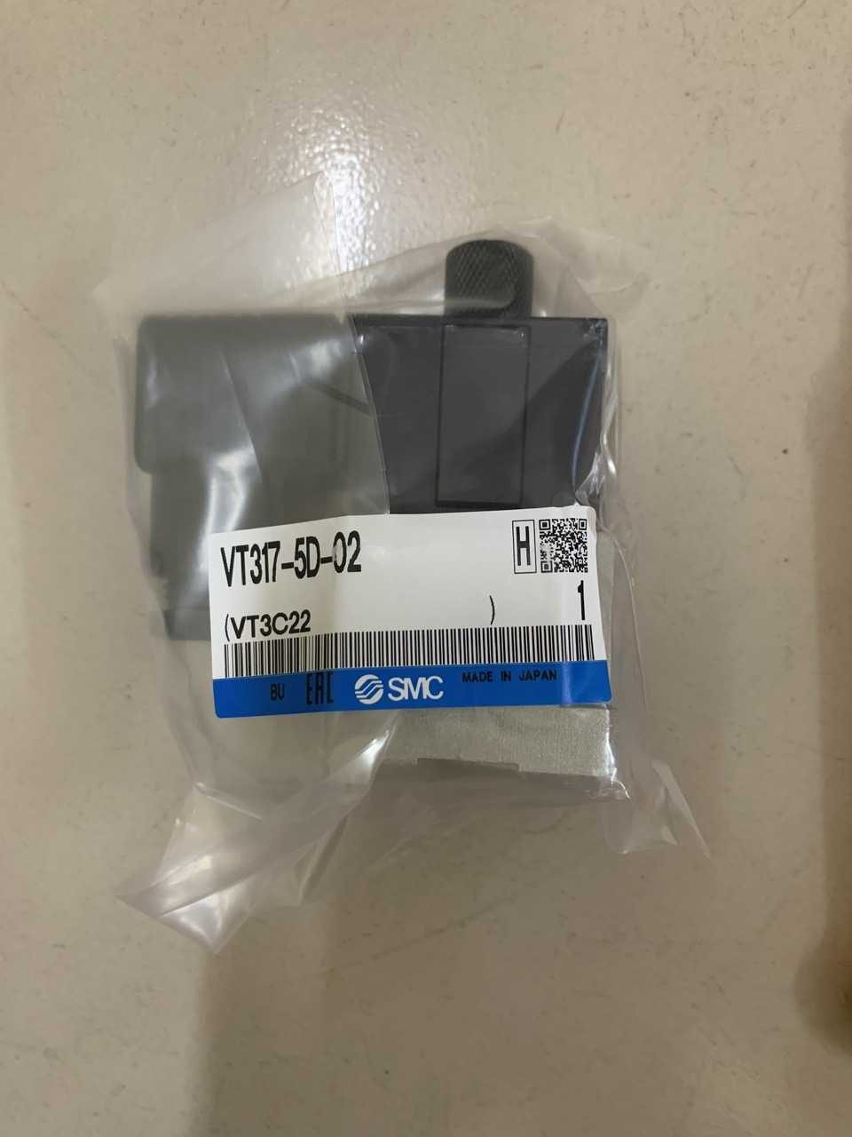 Van điện từ VT317-5D-02 , Van điện từ SMC VT317-5D-02